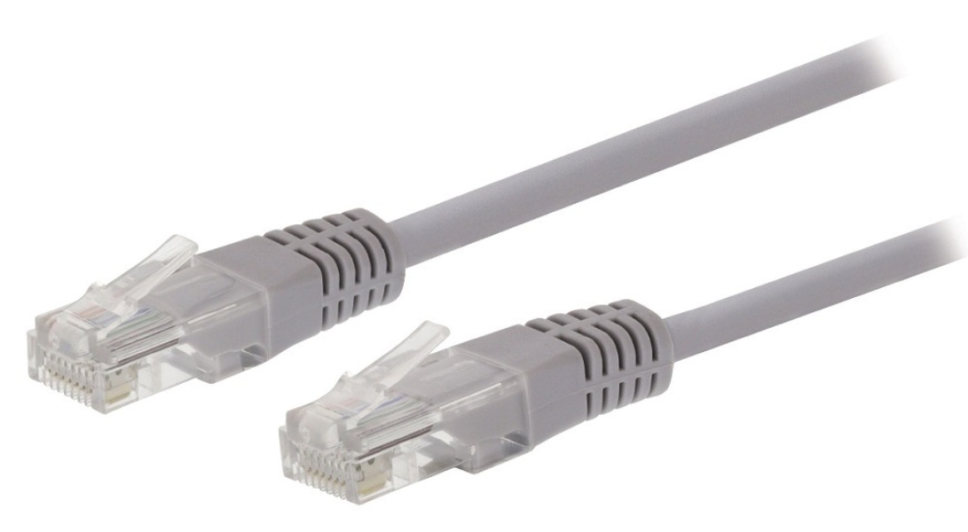 Кабель Telecom RJ45-RJ45, M-M 0,5м Grey (NA102-UTP-C6-0.5M)