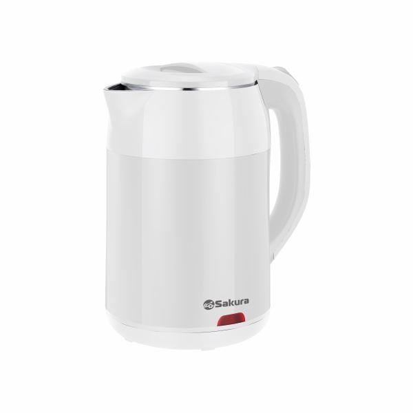 Чайник электрический Sakura SA-2168WG белый,серый