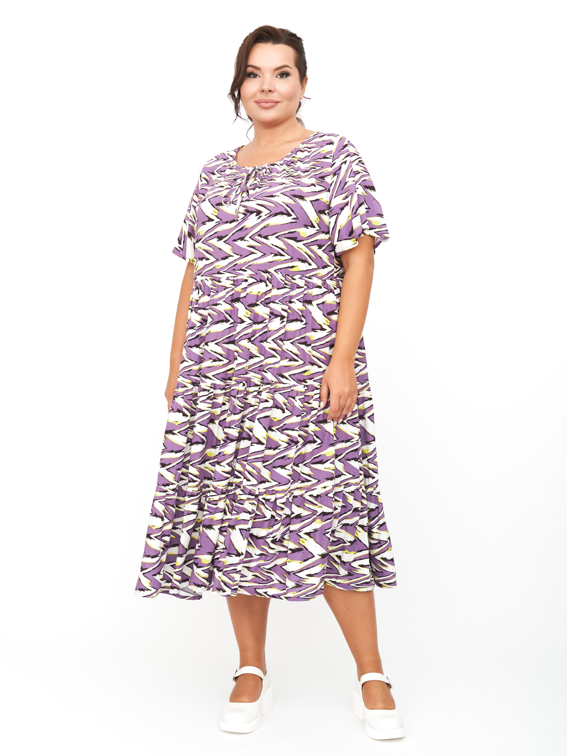 Платье женское ARTESSA PP55504GRA41 фиолетовое 68-70 RU