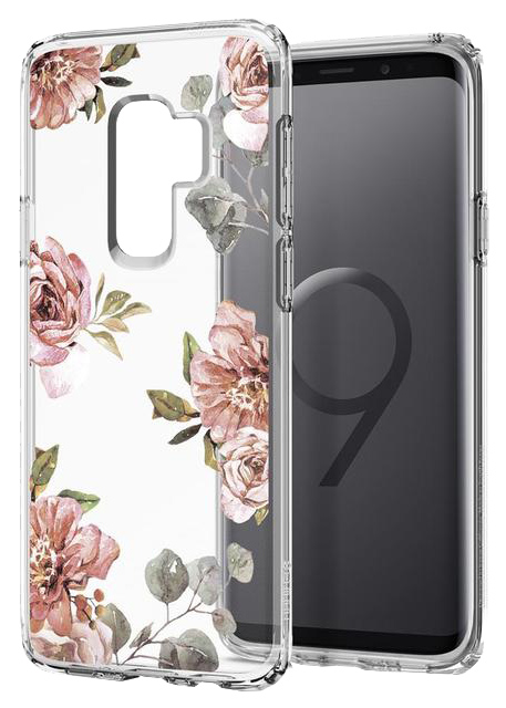 Защитный чехол Spigen для Samsung Galaxy S9+ Liquid Crystal Blossom Flower/593CS22916
