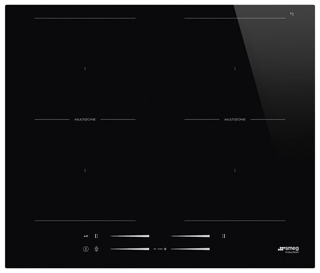Встраиваемая варочная панель индукционная Smeg SI2M7643D черный