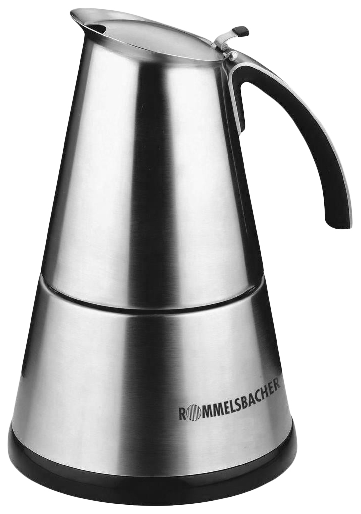 Гейзерная кофеварка Rommelsbacher EKO 366/E Delux Silver