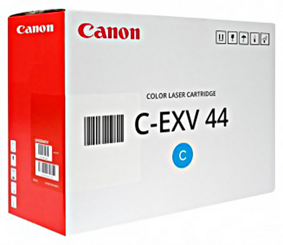 Тонер для лазерного принтера Canon C-EXV 44C (6943B002) голубой, оригинал