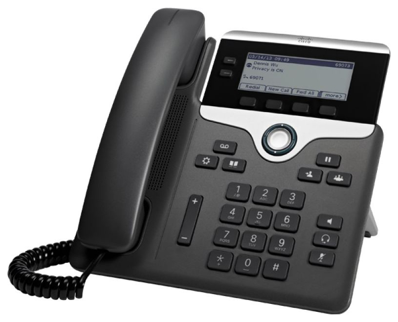 IP-телефон Cisco UC Phone 7841 Black (CP-7841-K9=)