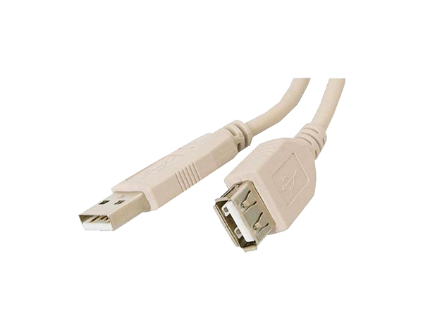 Кабель Atcom USB A-USB A, M-F 1,8м White (AT16614)