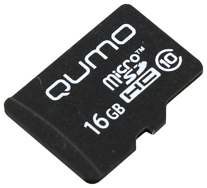 Карта памяти QUMO Micro SDHC QM16GMICSDHC10 16GB