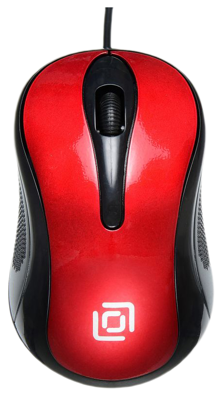 Мышь OKLICK 385M Red/Black