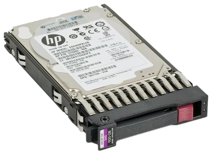 Жесткий диск HP 900ГБ (EG0900FBLSK)