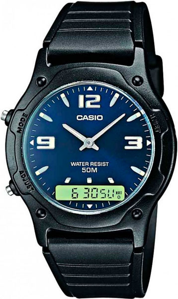 Наручные часы кварцевые мужские Casio Collection AW-49HE-2A