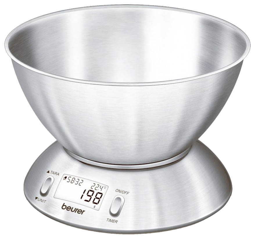 Весы кухонные Beurer KS 54 Silver