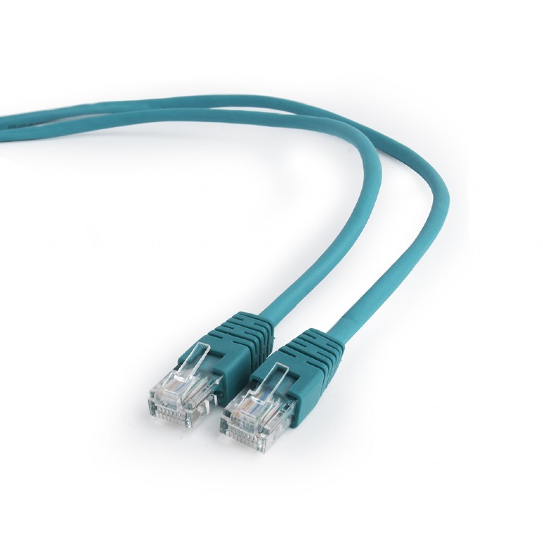 Кабель Cablexpert RJ45-RJ45, M-M 1,5м Green (PP12-1.5M/G)