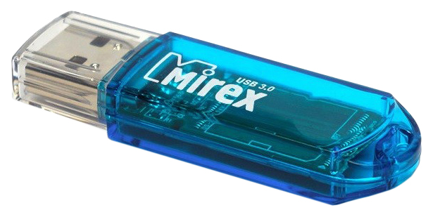 Флешка MIREX Elf 16ГБ Cyan (13600-FMUBLE16)