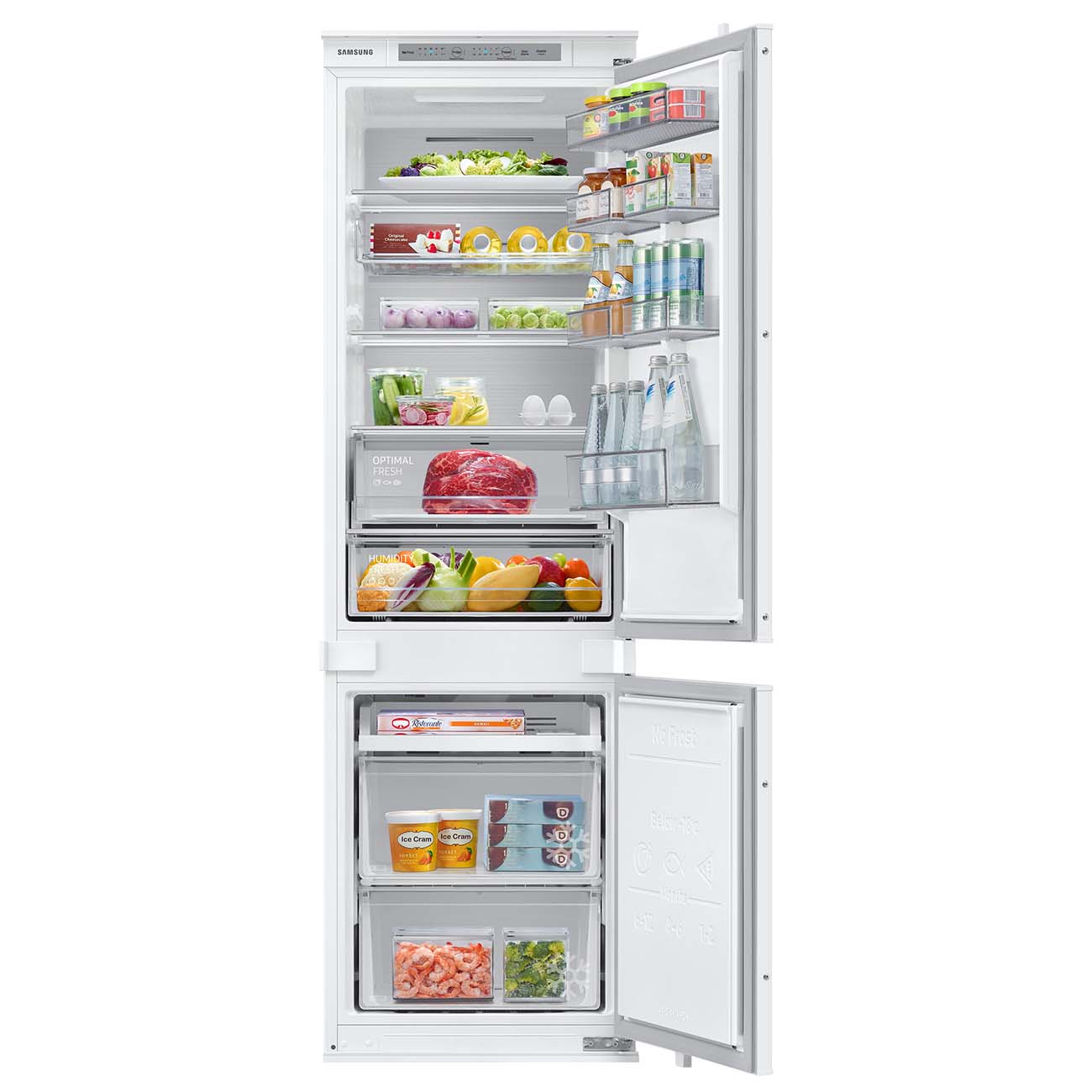Встраиваемый холодильник Samsung BRB26705EWW White