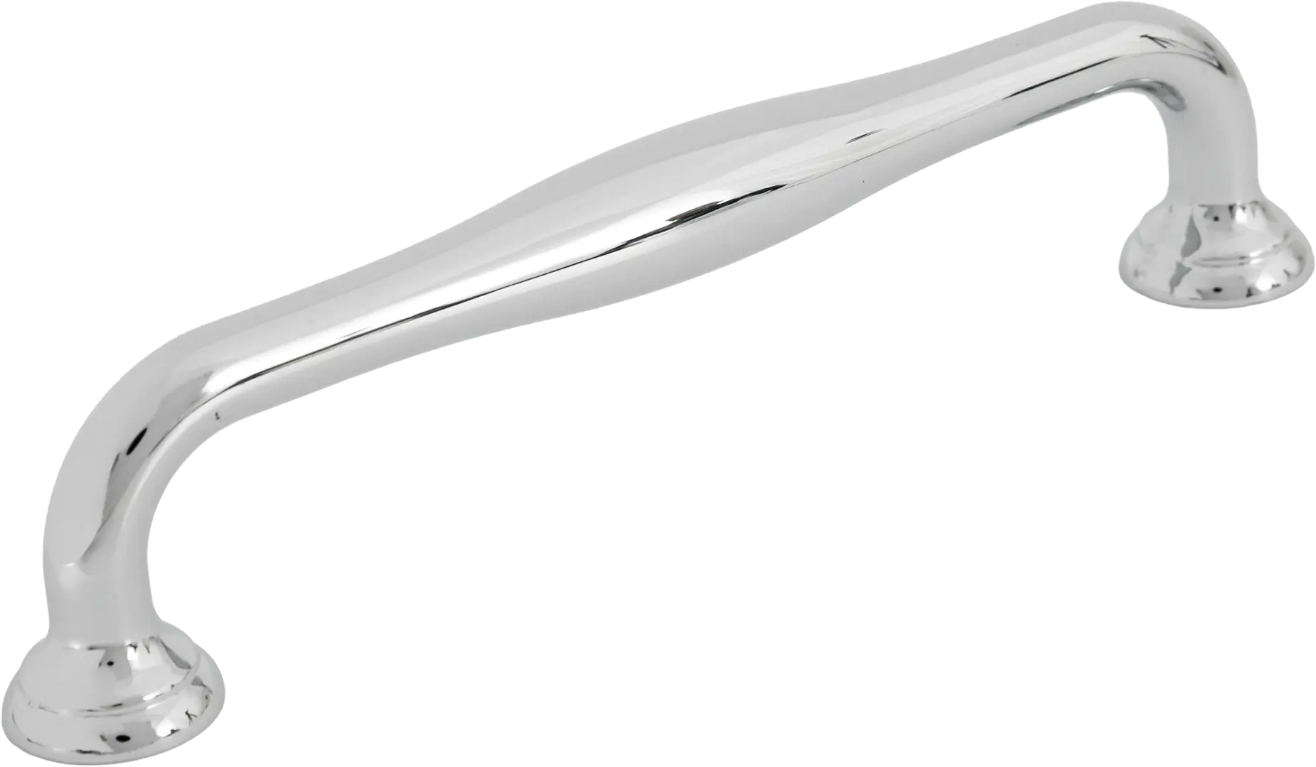 Ручка-скоба мебельная S-2361 128 мм, цвет хром