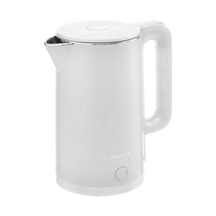 Чайник электрический Добрыня DO-1245W 1.8 л White