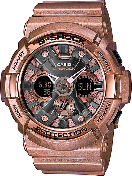 Наручные часы Casio G-Shock GA-200GD-9B с хронографом