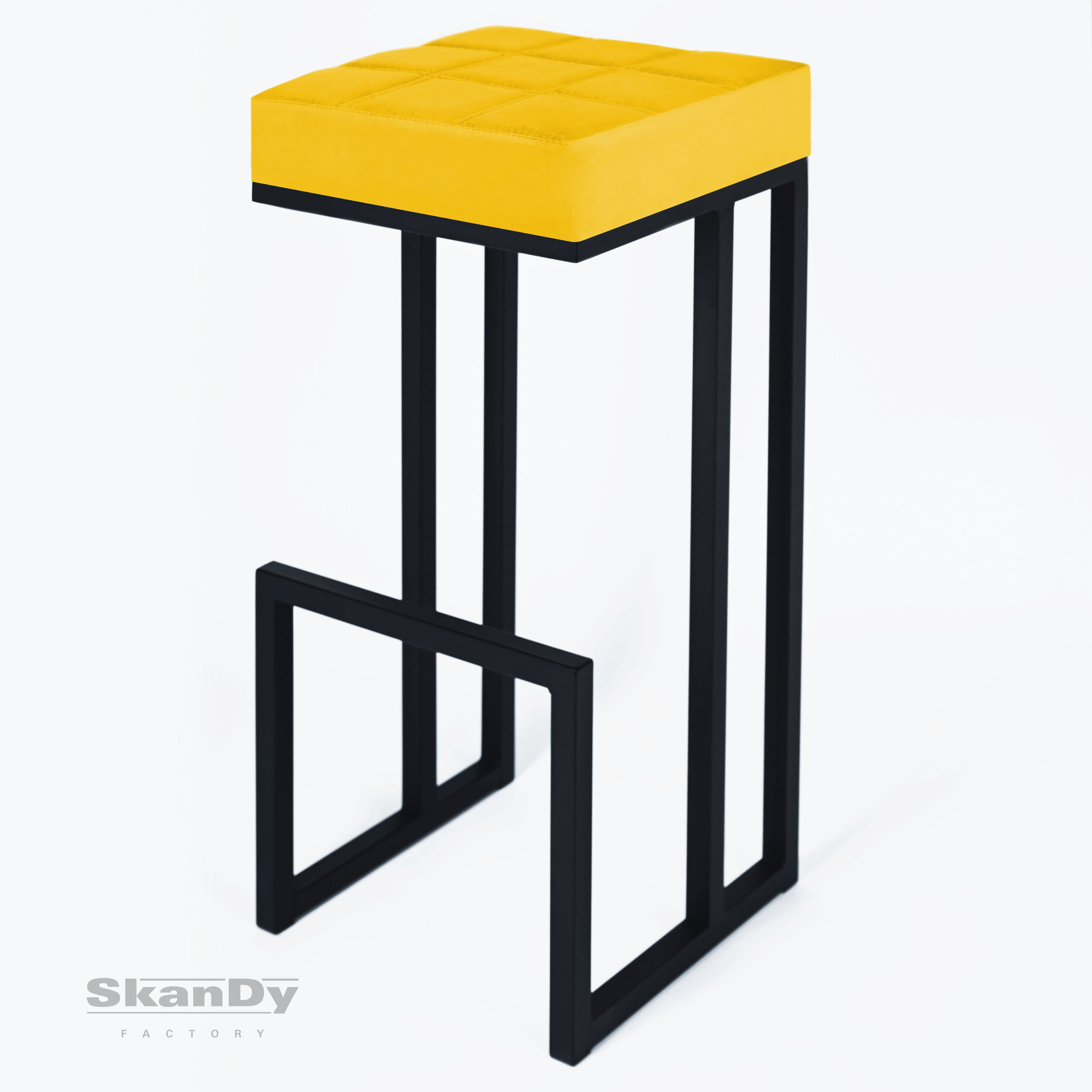 Барный стул Джаз SkanDy Factory, 81 см, желтый
