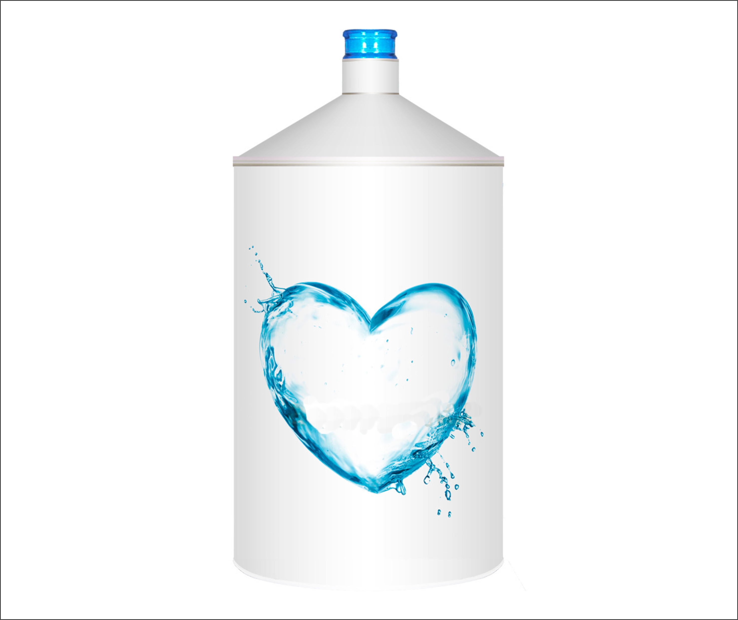 Чехол Aqua Work на бутыль 19 литров для помпы Сердце