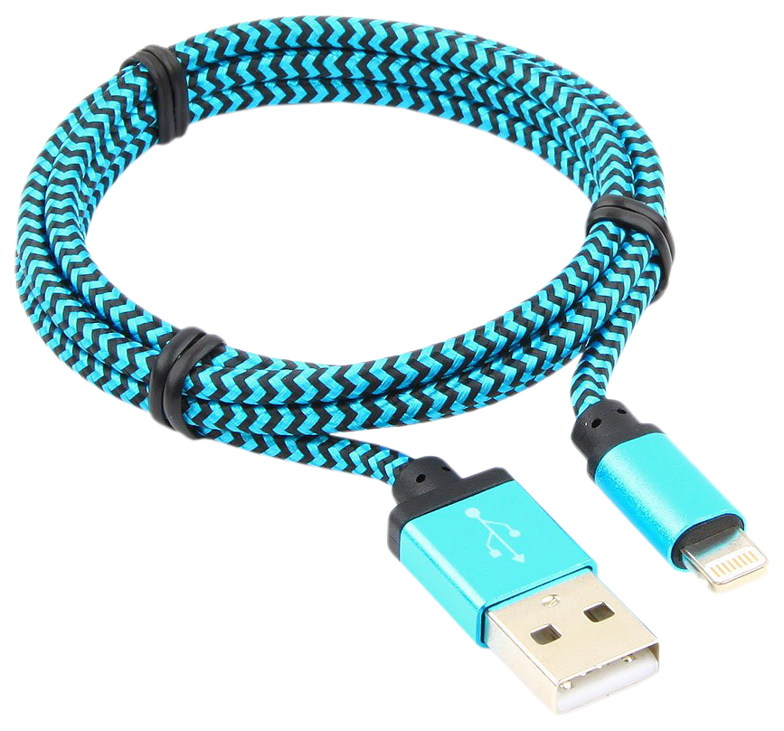 Кабель Cablexpert Lightning 1м Blue