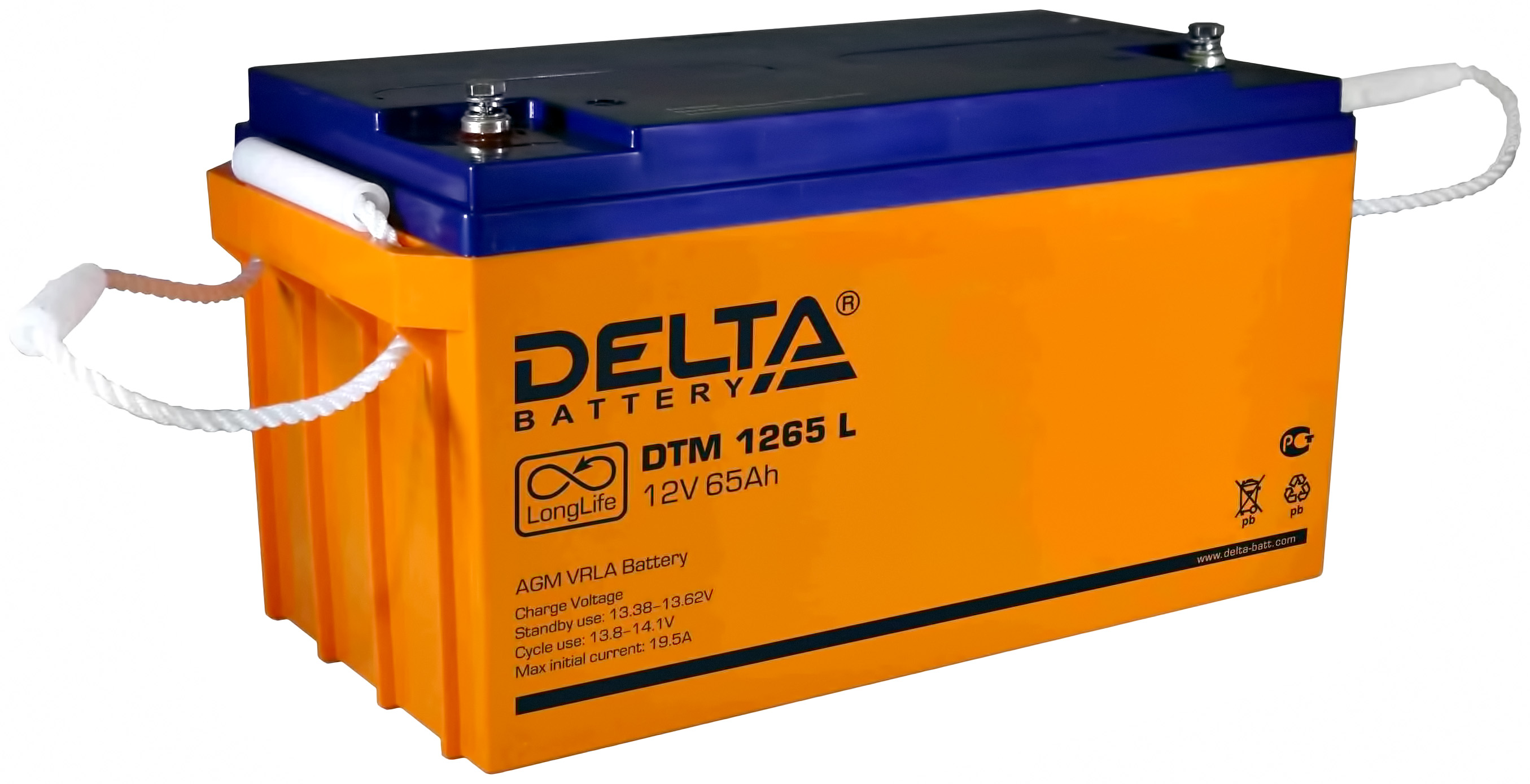 Аккумулятор для ИБП Delta DTM 1265 L