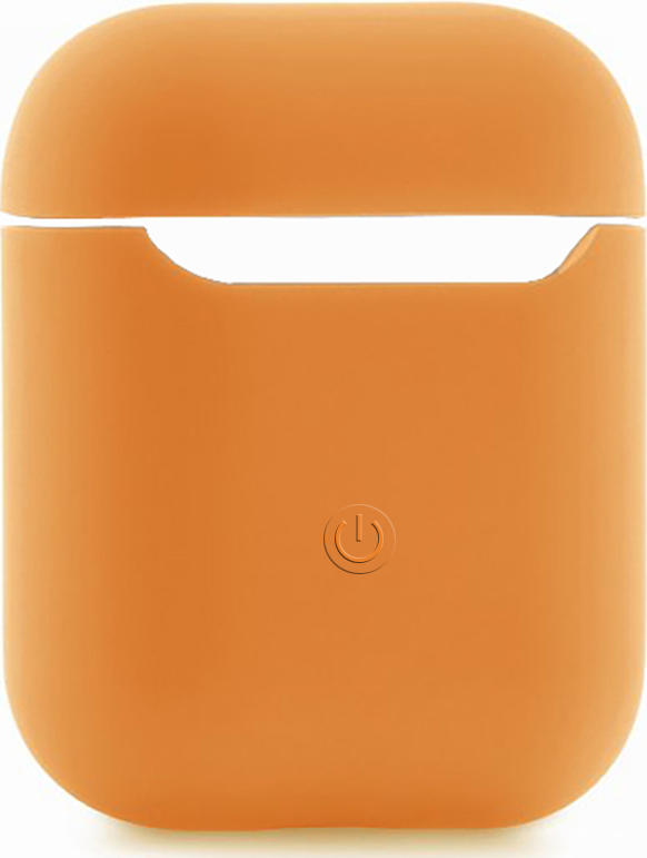 Чехол NoBrand 99300597 для Apple AirPods 2 Orange