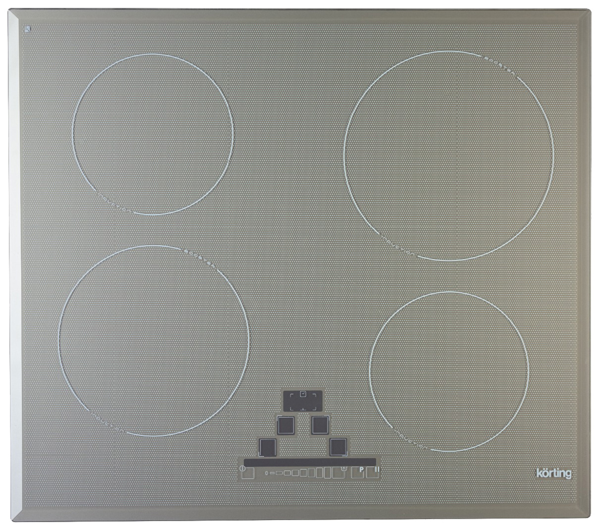 Встраиваемая варочная панель индукционная Korting HI 6450 B GR Grey