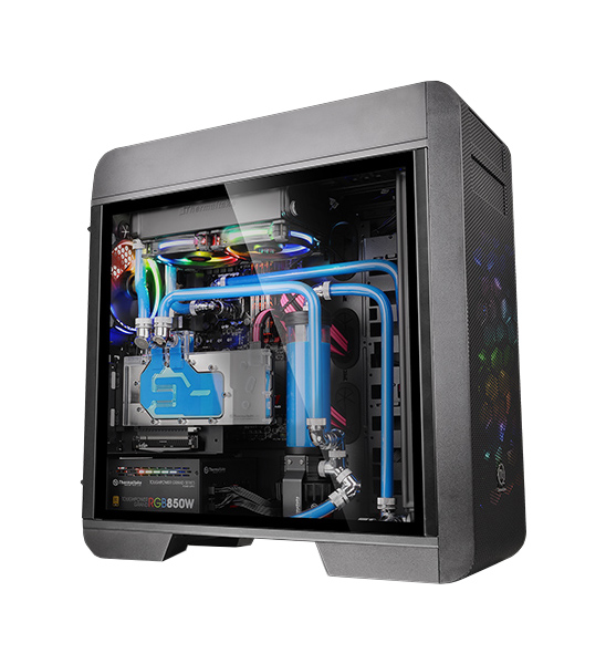 Корпус компьютерный Thermaltake Core V71 TG (CA-1B6-00F1WN-04) Black