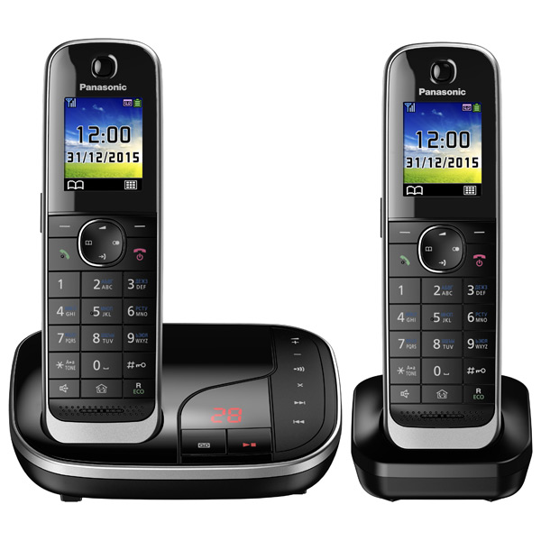 DECT телефон Panasonic KX-TGJ322RUB черный