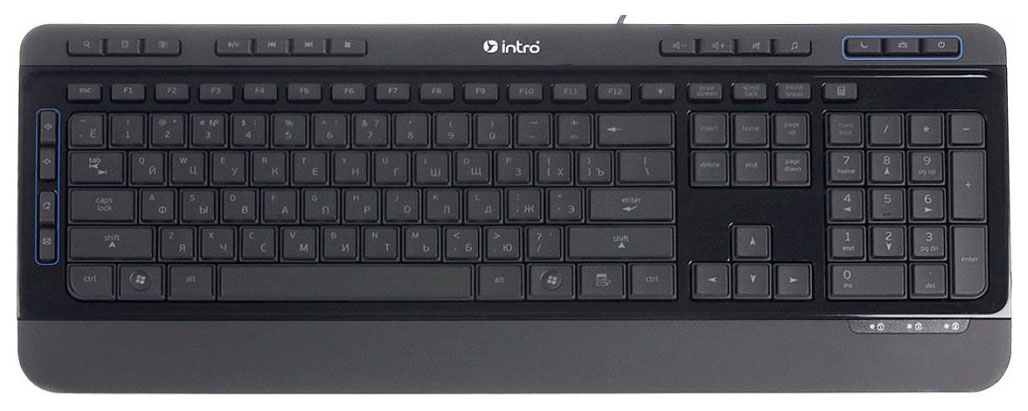 Проводная клавиатура Intro KU112 Black (Б0001698)