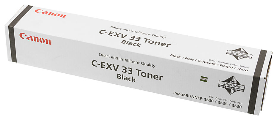 Тонер для лазерного принтера Canon C-EXV33 черный, оригинал