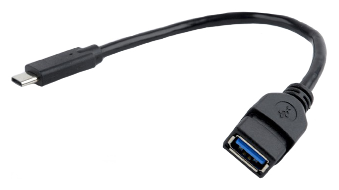 Кабель Gembird Cablexpert A-OTG-CMAF3-01 USB OTG соединительный USB A(F)-C (0,2м)