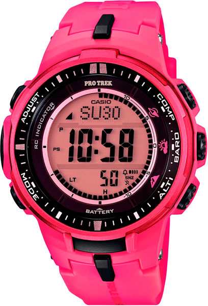 Наручные часы электронные мужские Casio Pro Trek PRW-3000-4B