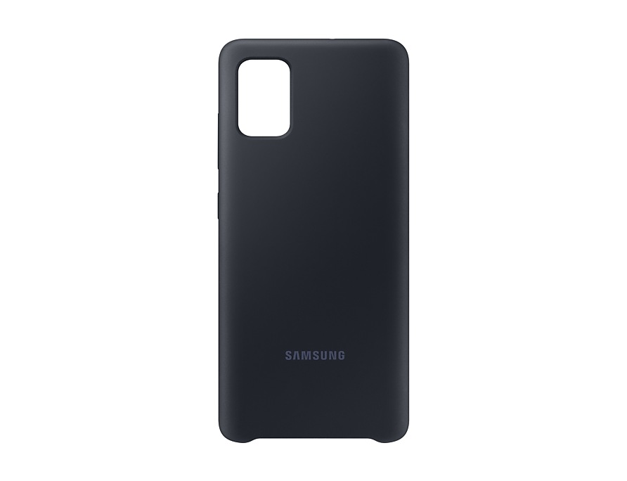 Чехол Samsung Silicone Cover для Samsung A51 Black