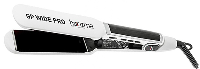Выпрямитель волос Harizma GP Wide Pro H10325GP White