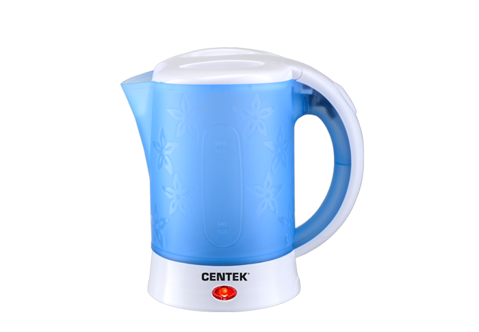 Чайник электрический Centek CT-0054 0.6 л Blue, White
