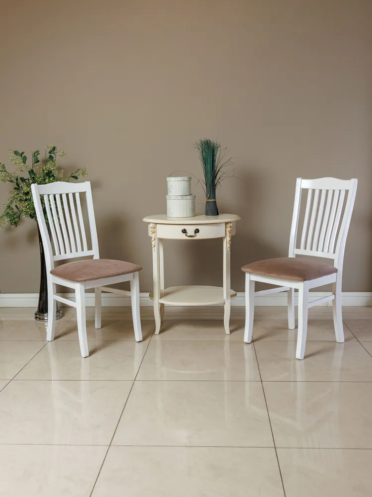 Комплект стульев DiOne Уют 2 шт, белый