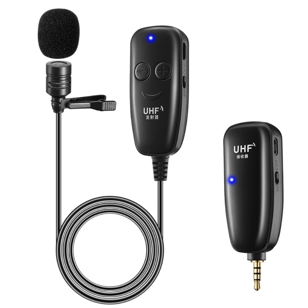 Микрофон Brand UHF Wireless Lavalier Lapel Black
