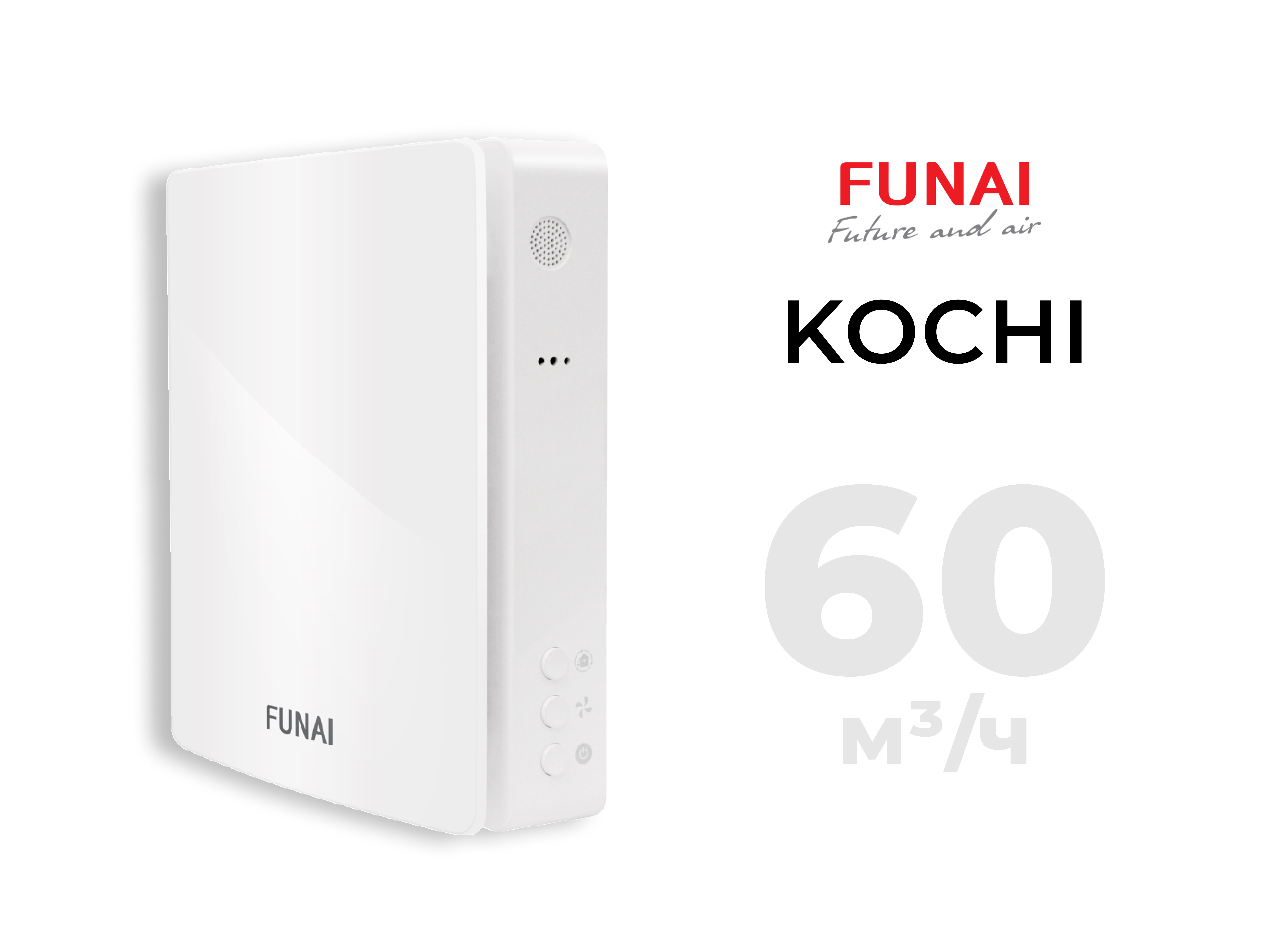 Приточно-вытяжная установка Funai KOCHI ERW-60X