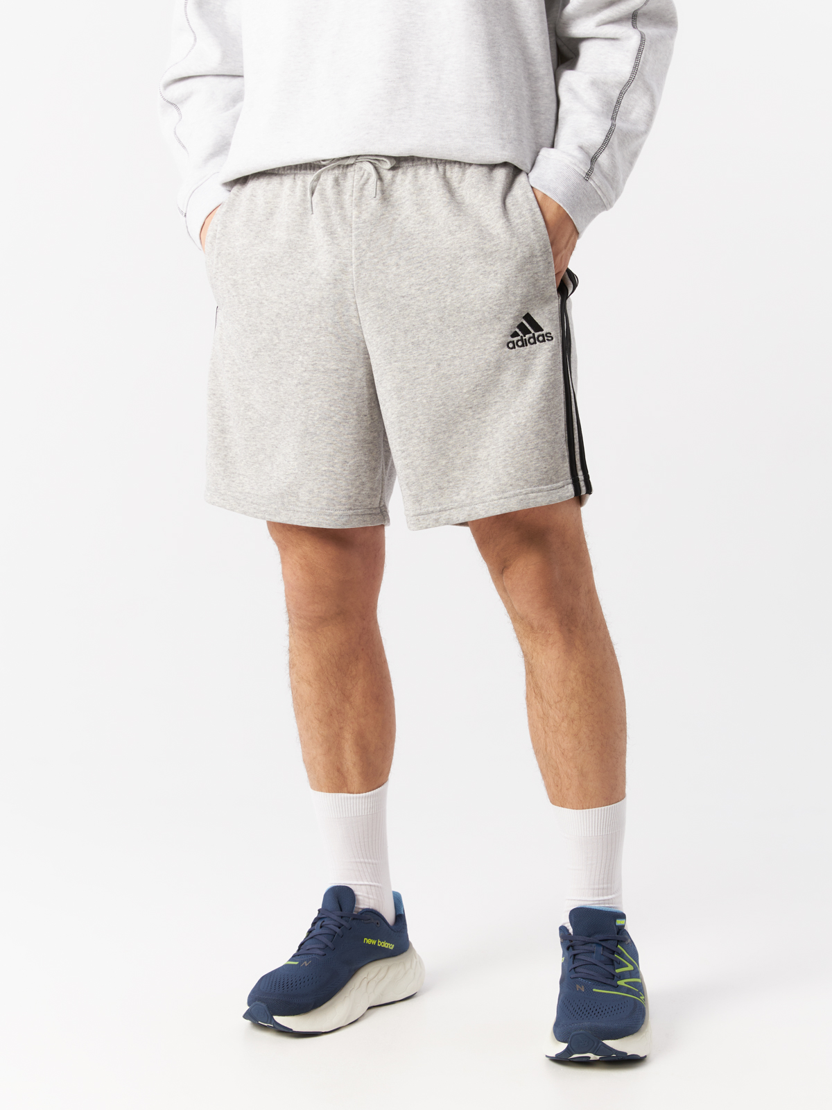 Трикотажные шорты мужские Adidas GK9599 серые L