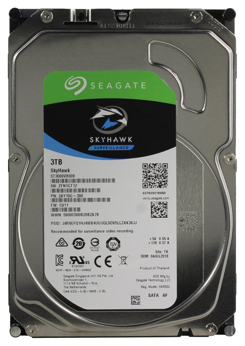 Жесткий диск Seagate SkyHawk 3ТБ (ST3000VX009)