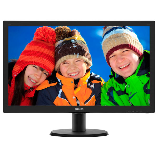 23.6" Монитор Philips 243V5LAB/01 Black 75Hz 1920x1080 TN