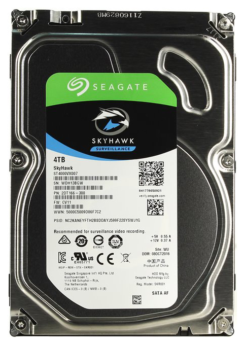 Жесткий диск Seagate SkyHawk 4ТБ (ST4000VX007)