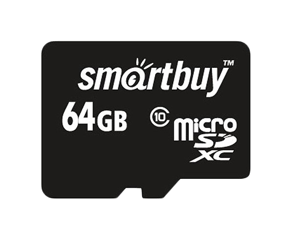 Карта памяти SmartBuy SDHC SB64GBSDCL10-01 64GB