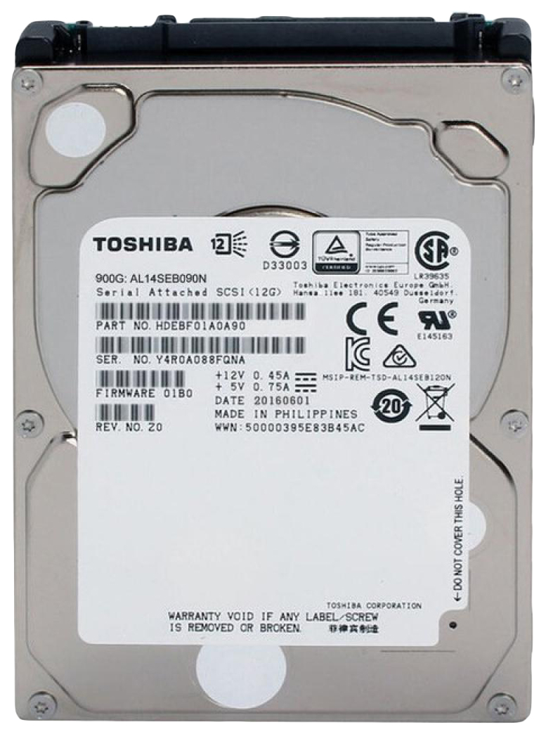 Жесткий диск Toshiba Enterprise Performance 900ГБ (AL14SEB090N)