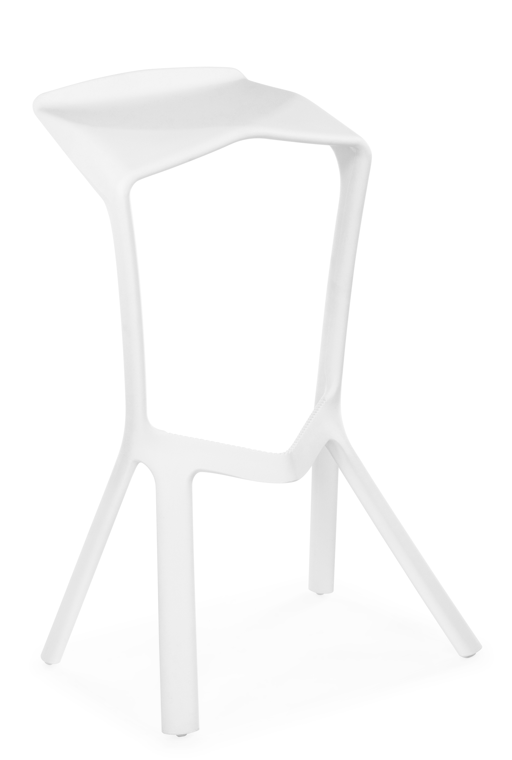 Барный стул Woodville Mega white