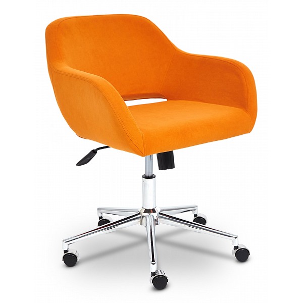 Кресло компьютерное офисное на колесиках Tetchair MODENA оранжевый
