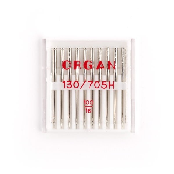 Иглы "Organ" универсальные №100 для БШМ упак,10 игл