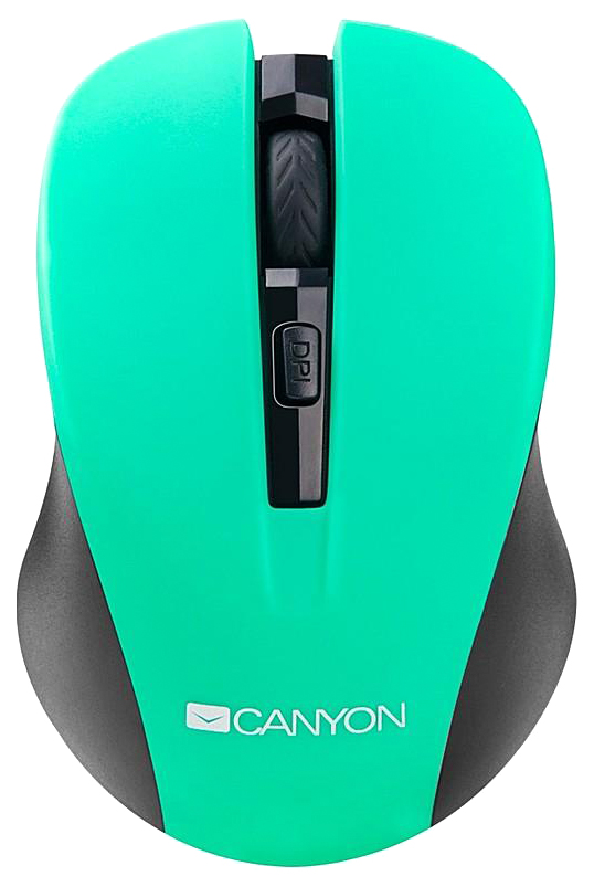 Беспроводная мышь CANYON CNE-CMSW1GR Green/Black