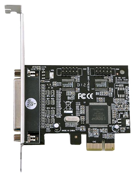 PCI-e RAID контроллер Orient XWT-PE2S1P внешний LPT 2 внутренних COM 9 pin PCI-E x1