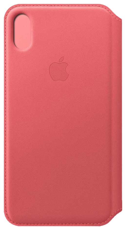 Кейс для iPhone Apple Folio XS Max кожаный розовый MRX62ZM/A